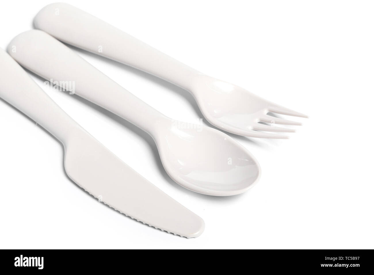 Plastic cutlery food container hi-res stock photography and images - Alamy