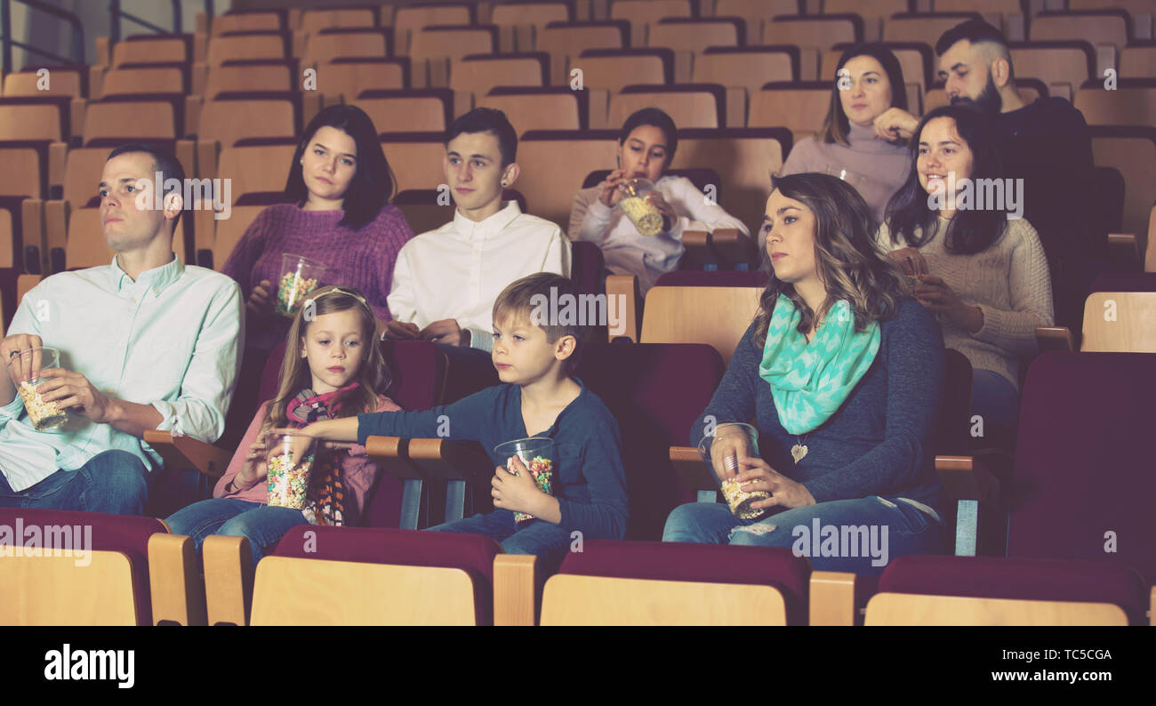 Movie Audience Popcorn