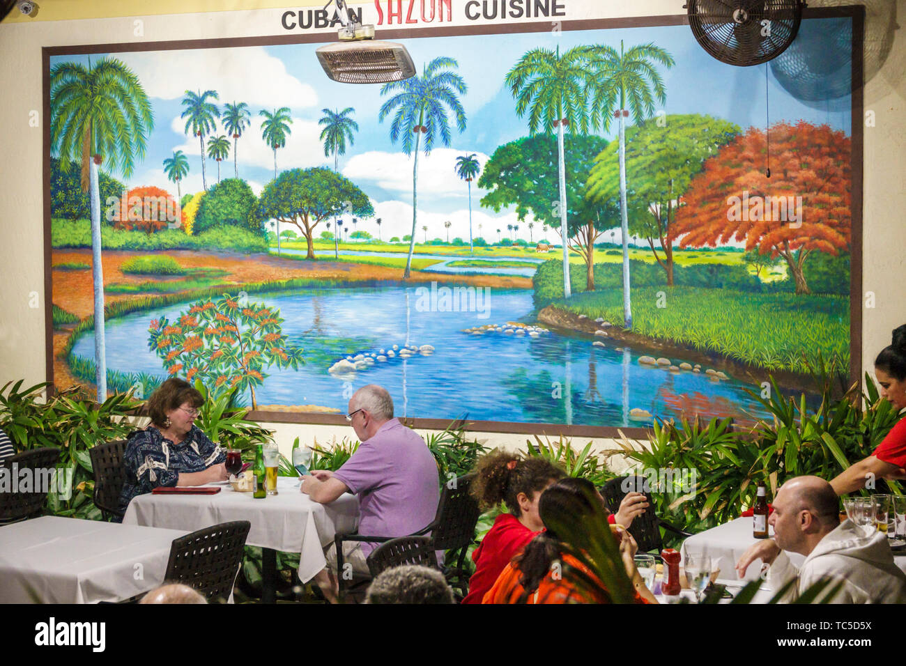 Miami Beach Florida,North Beach,Collins Avenue,Sazon Cuban Cuisine ...