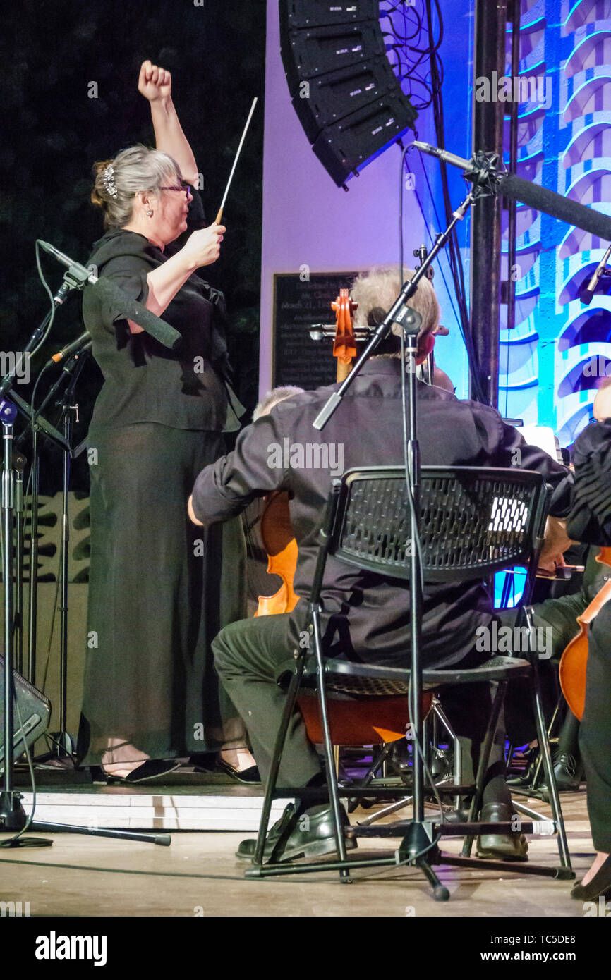 Miami Beach Florida,North Beach Bandshell,Beethoven on the Beach free ...
