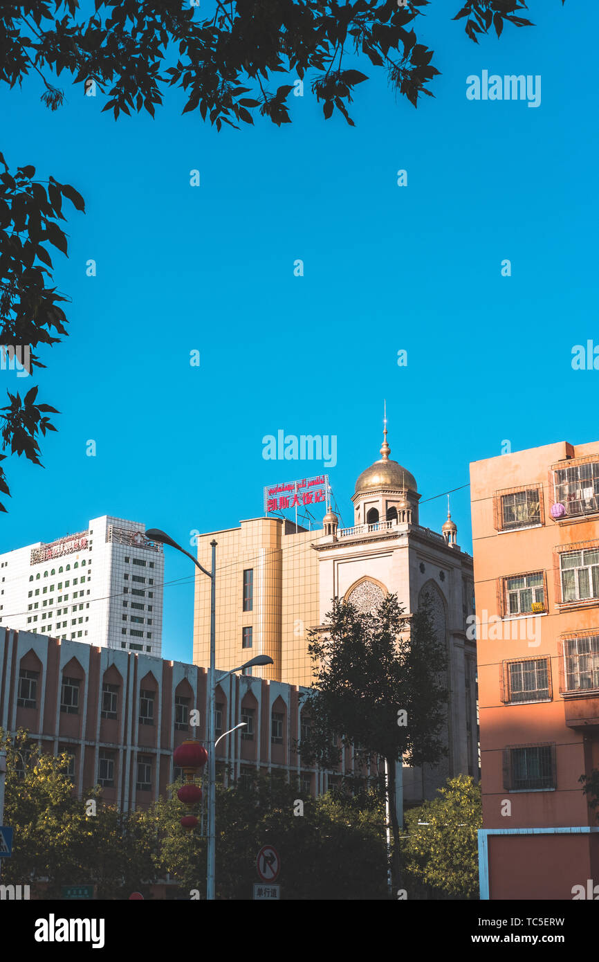 Tianshan Grand Canyon in Urumqi Stock Photo - Alamy