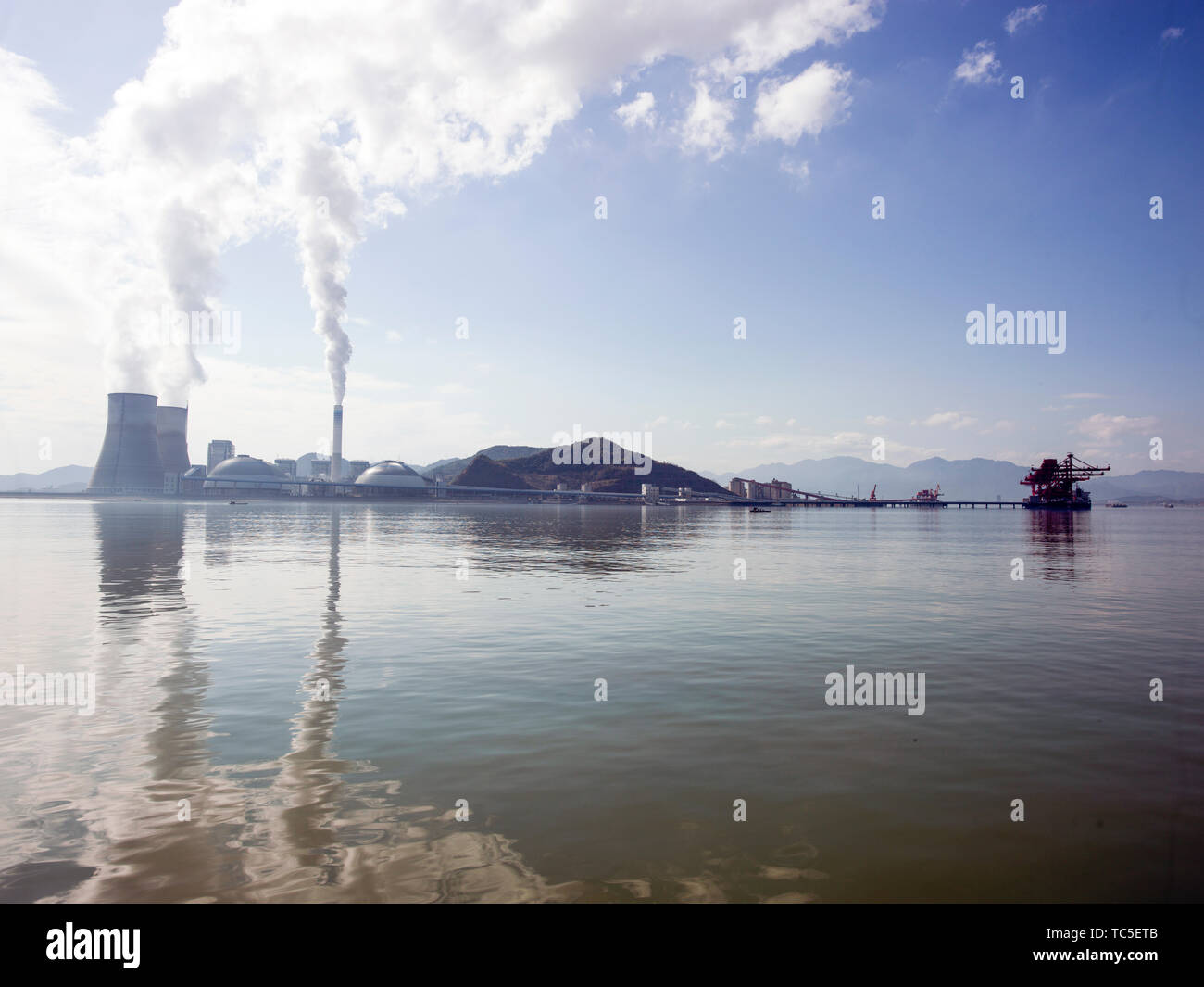 Scenery of Xiangshan Bay, Ningbo Stock Photo - Alamy