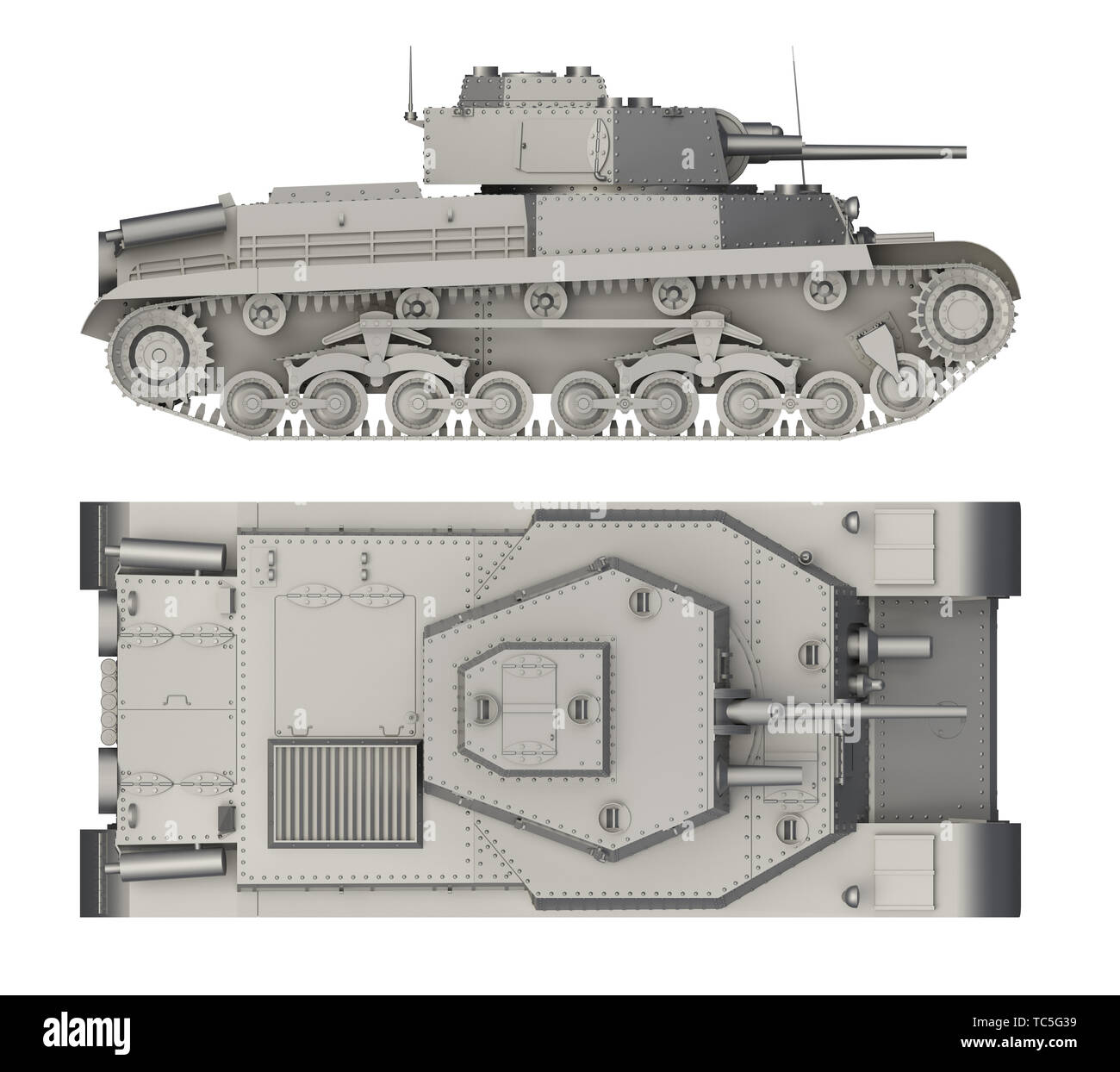 Tank 3d Cut Out Stock Images & Pictures - Alamy