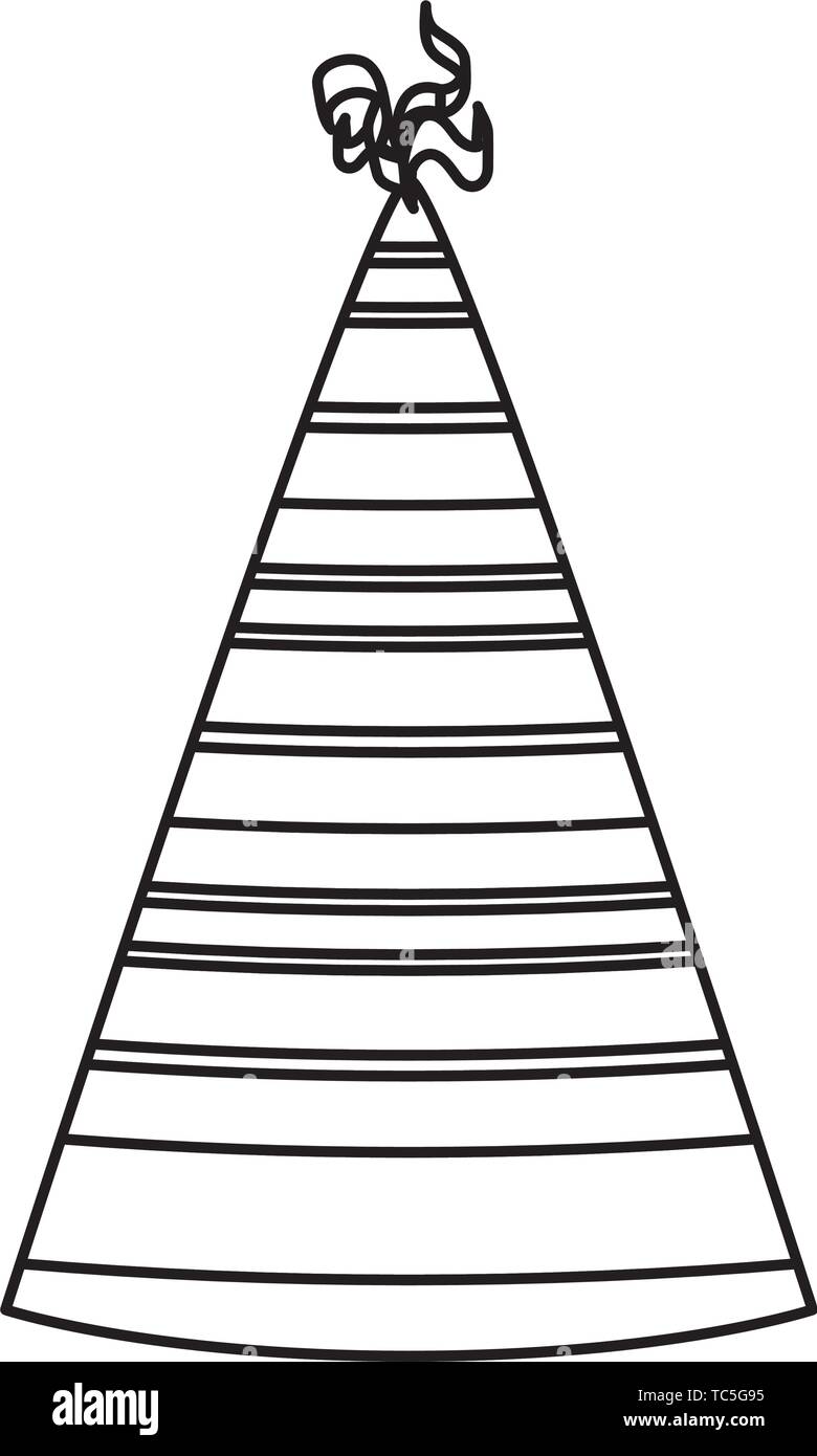 party celebration hat cone icon Stock Vector Image & Art - Alamy