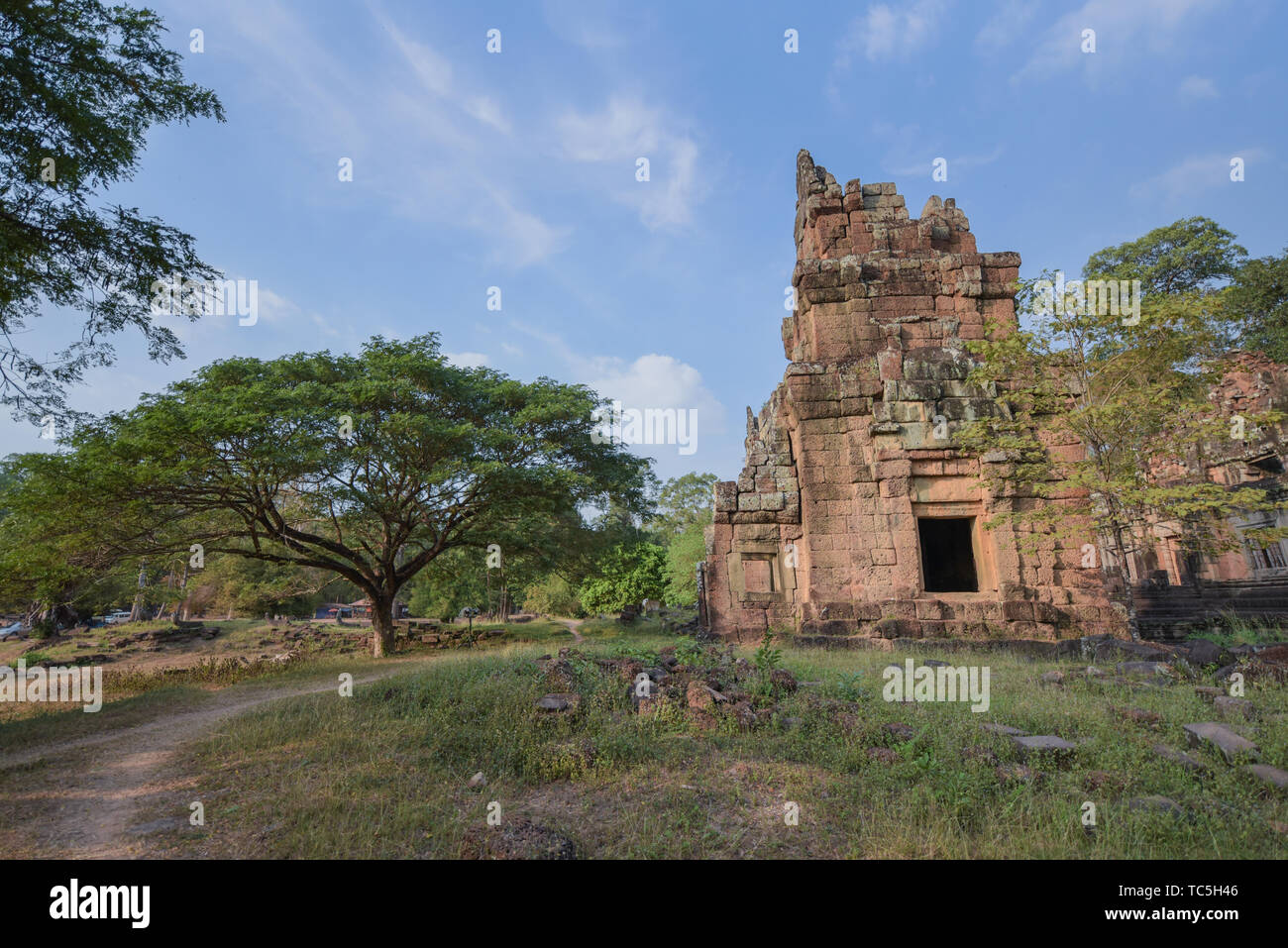 Angkor Wat Angkor's smile Stock Photo - Alamy
