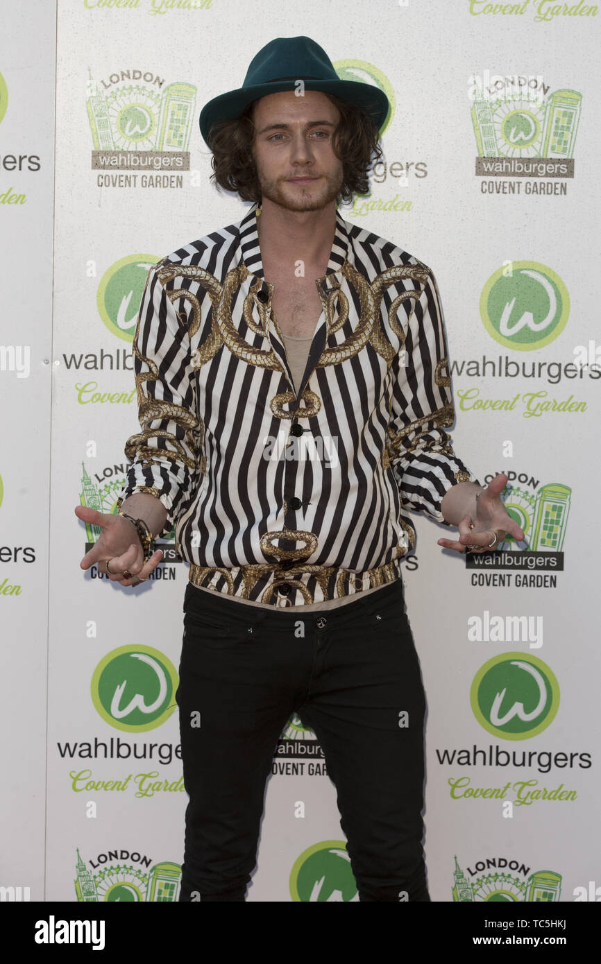 Wahlburgers Covent Garden VIP Launch party Featuring: JACK MCEVOY Where ...
