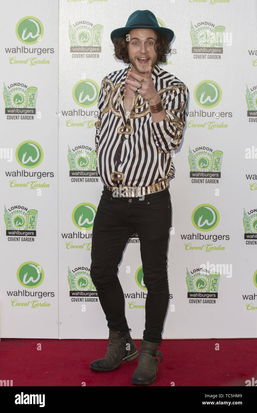 Wahlburgers Covent Garden VIP Launch party Featuring: JACK MCEVOY Where ...
