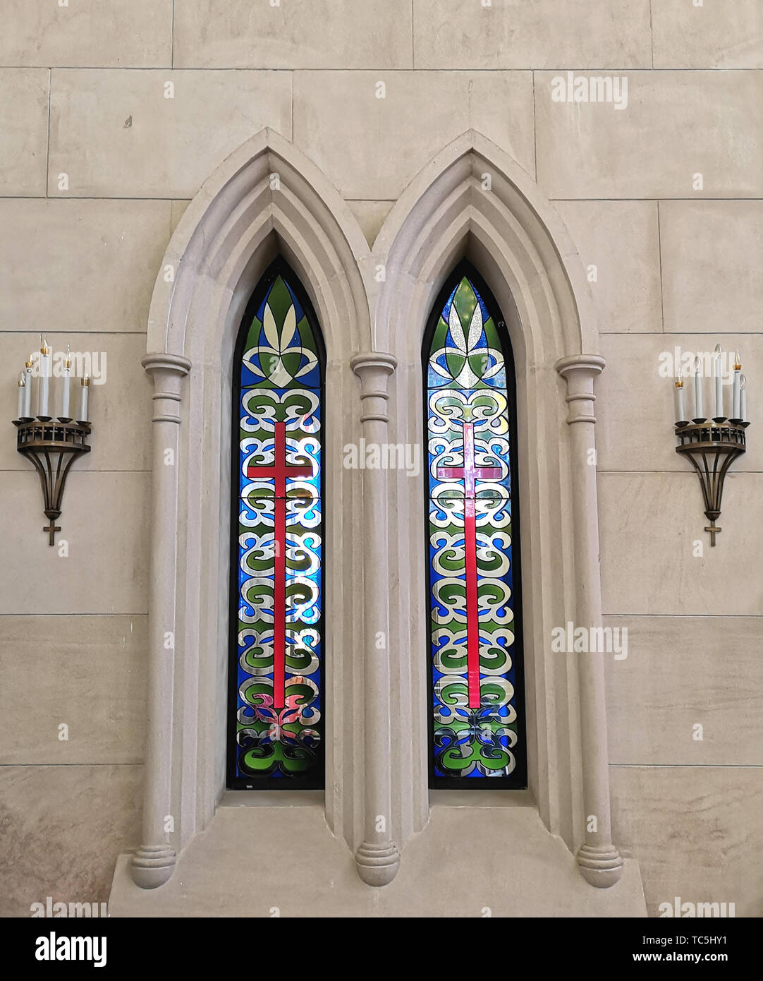 Glass windows of traffic Stock Photo - Alamy