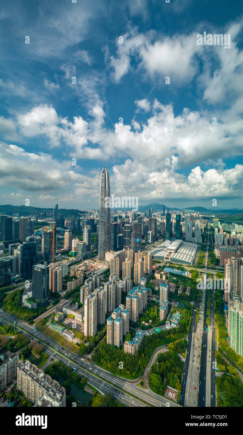 Shenzhen city aerial photography hi-res stock photography and images ...