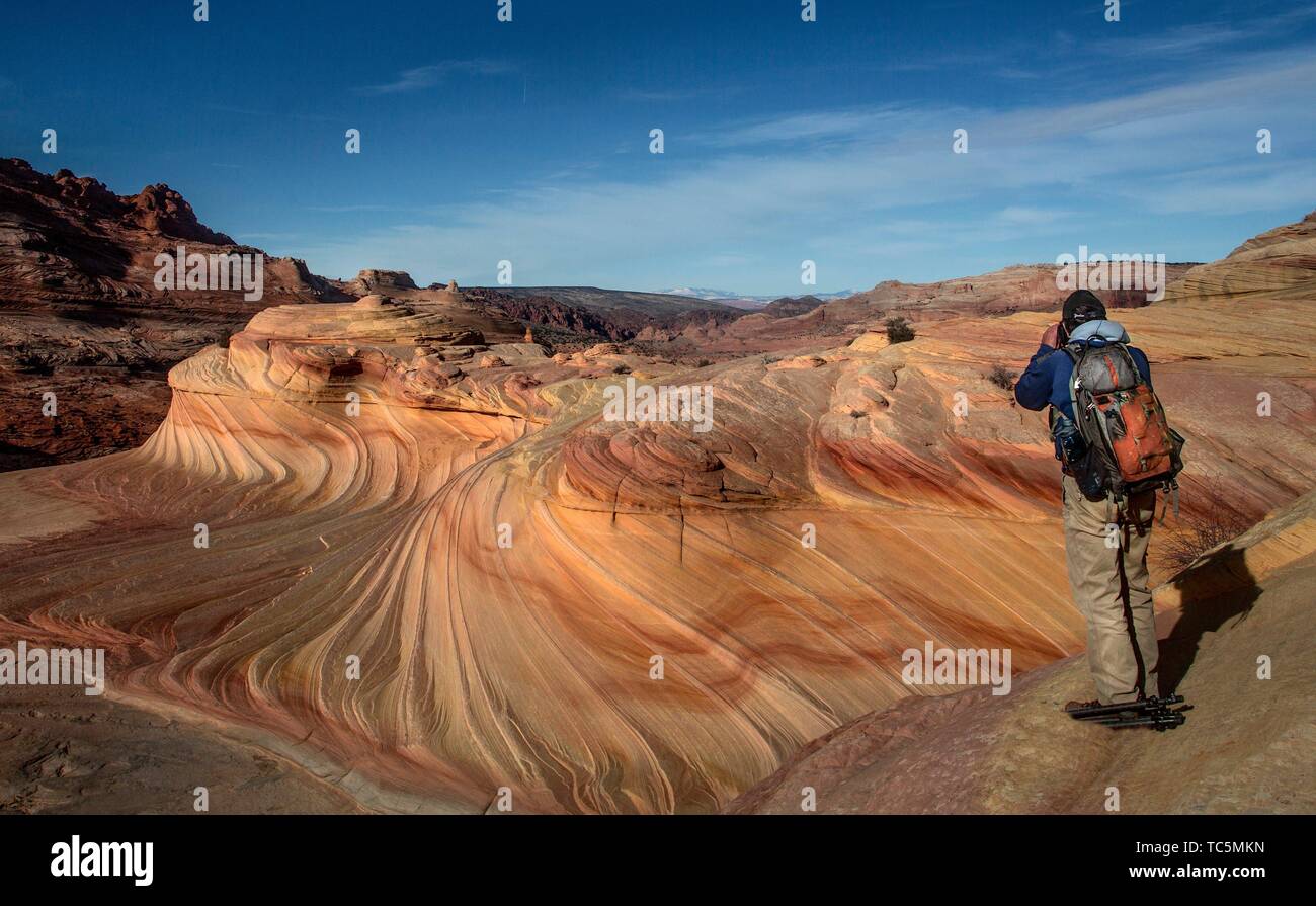 Unusual rock formations produced through millions of years of erosion ...