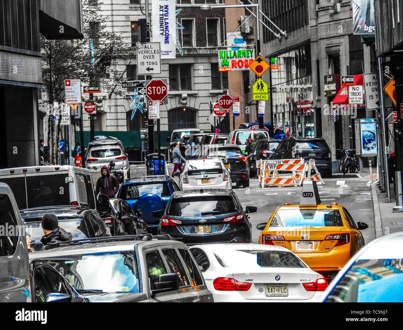 Traffic jam new york city street hi-res stock photography and images ...