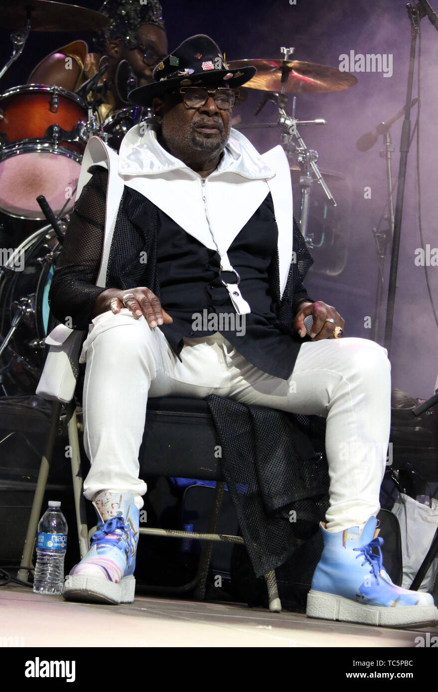 June 5, 2019 - New York City, New York, U.S. - Funk legend GEORGE ...