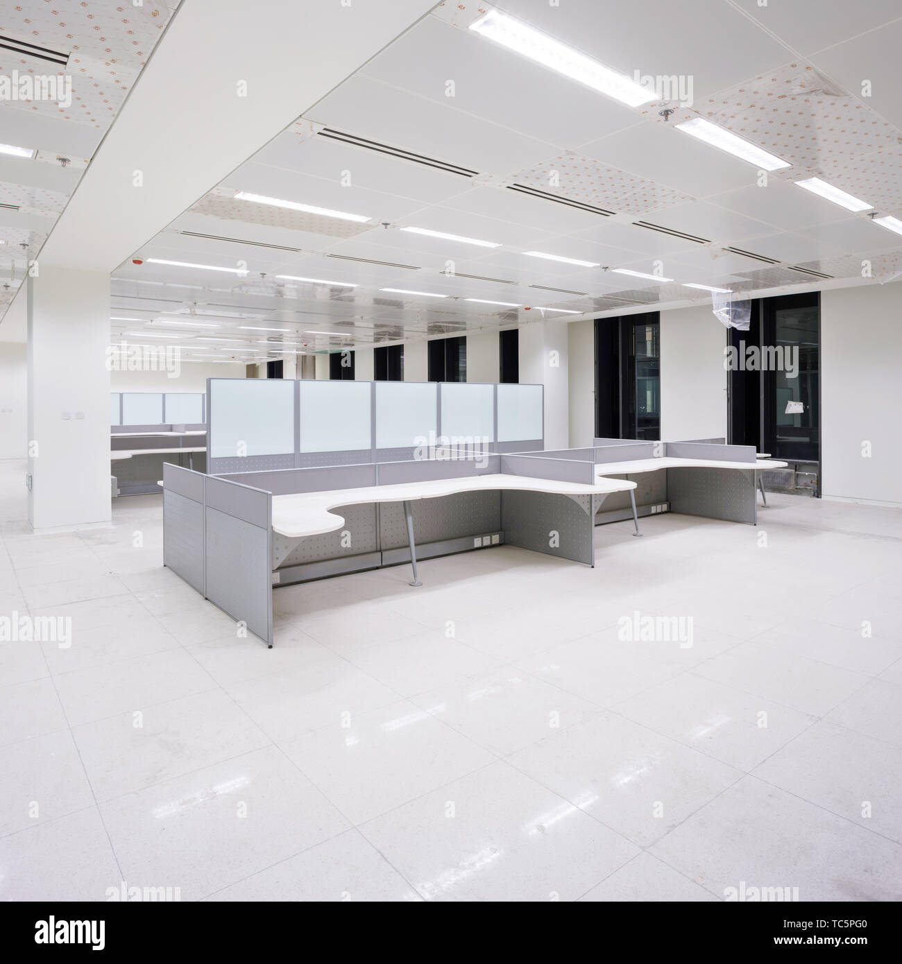 Interior of office building Stock Photo - Alamy