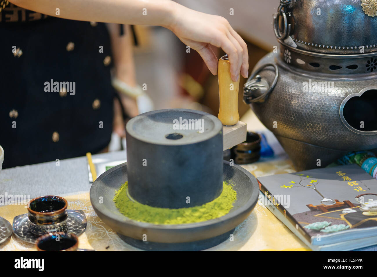 Matcha tasting hi-res stock photography and images - Alamy
