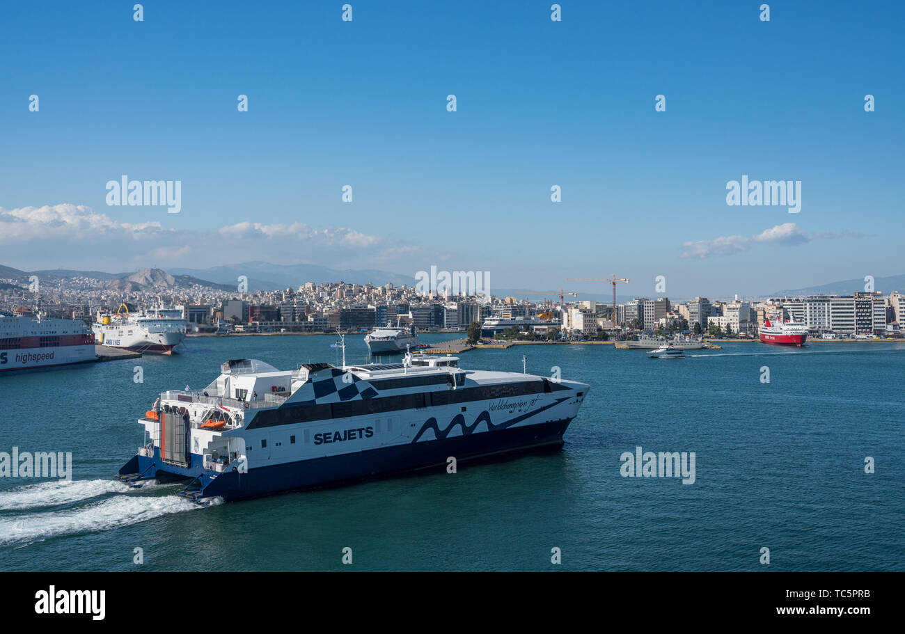 Seajets ferry hi-res stock photography and images - Alamy