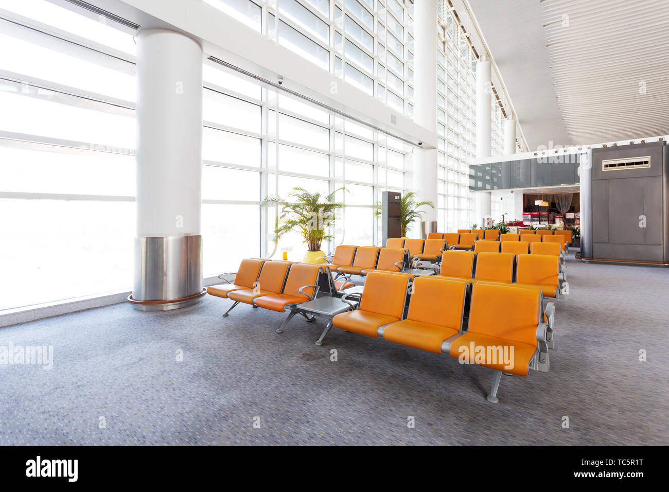 Modern airport terminal room Stock Photo - Alamy