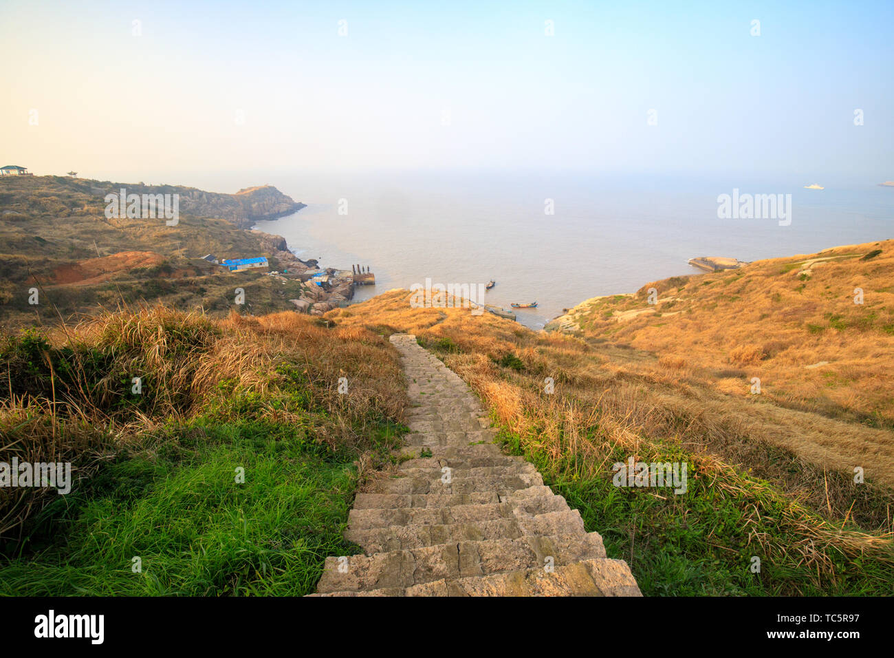 Dongfu Shan, Dongji Island Stock Photo - Alamy