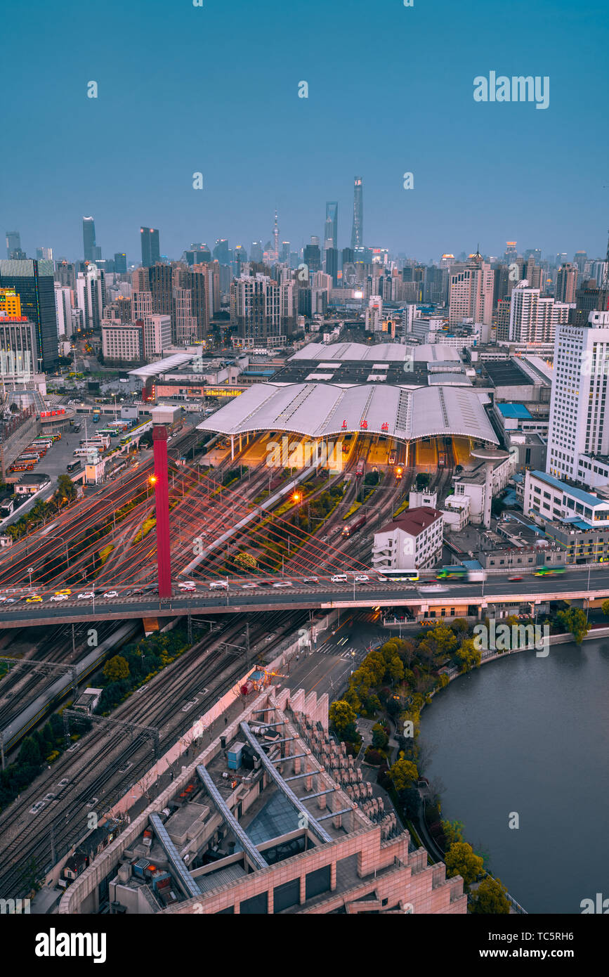 shanghai railway station Stock Photo - Alamy