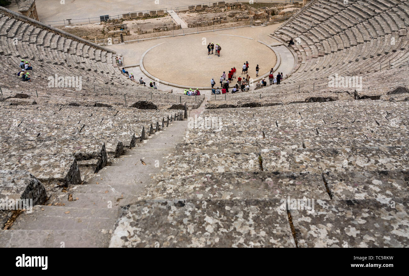 Ancient greek amphitheatre greece hi-res stock photography and images ...