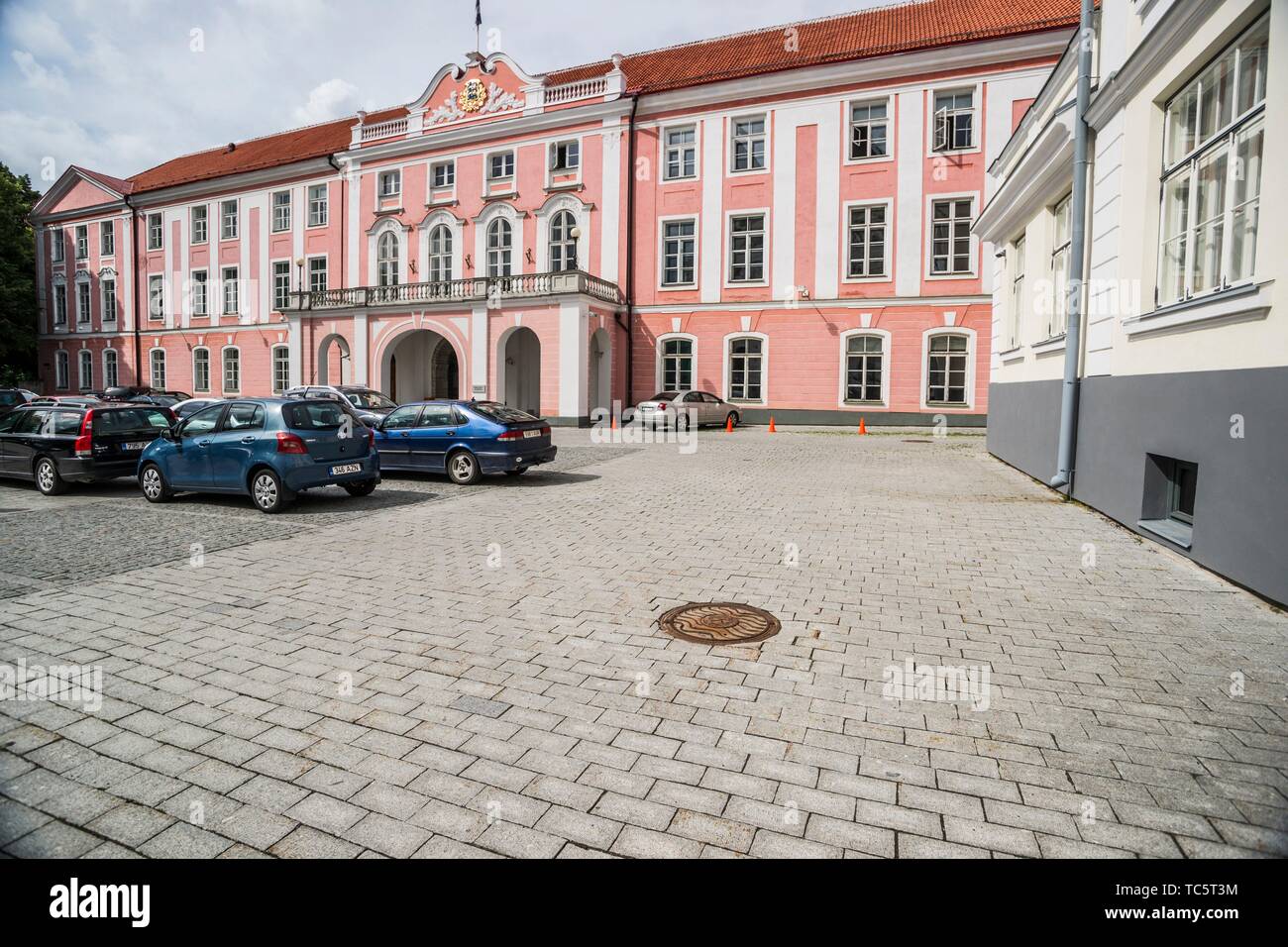 Estonian Parliament Building, Toompea Castle (Toompea Loss, Old Town ...
