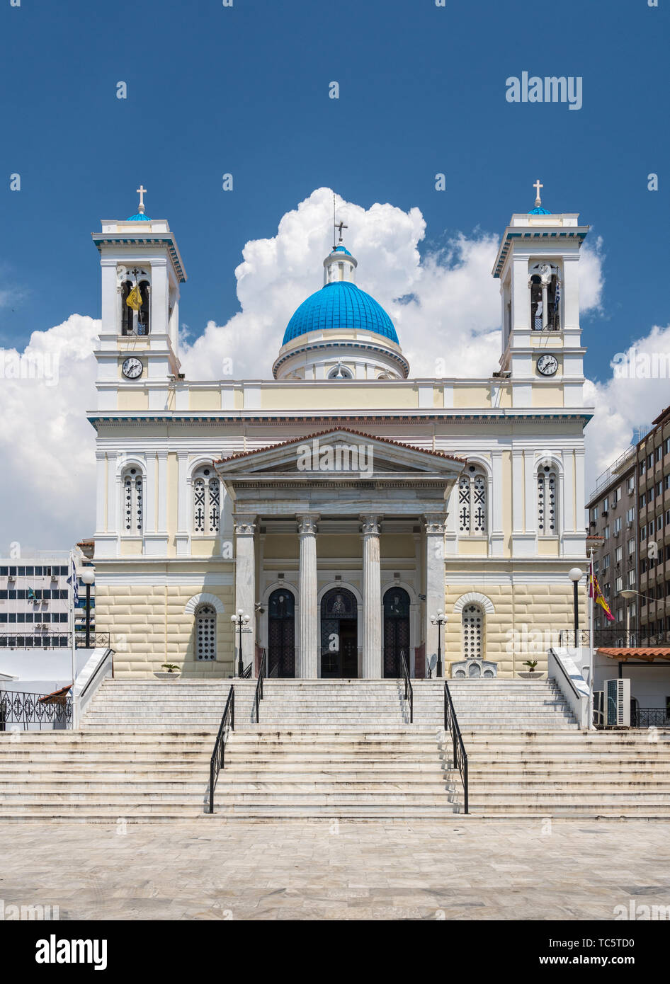 Church of St Nicholas in Piraeus Greece Stock Photo - Alamy
