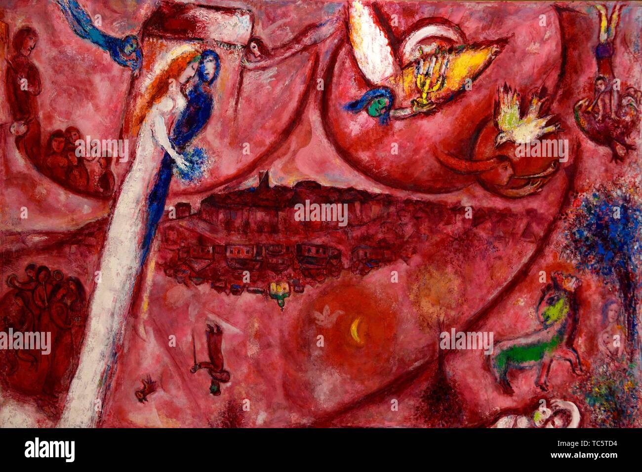 Cantique des cantiques chagall hi-res stock photography and images - Alamy