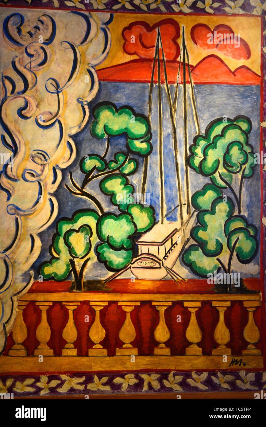 Henri matisse window in tahiti hi-res stock photography and images - Alamy