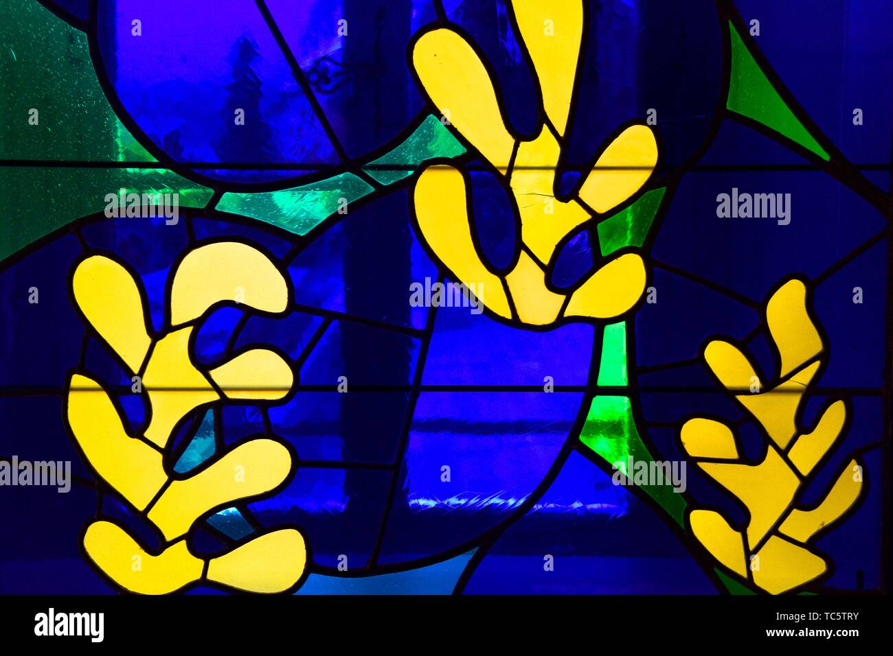 Henri Matisse Stained Glass Church