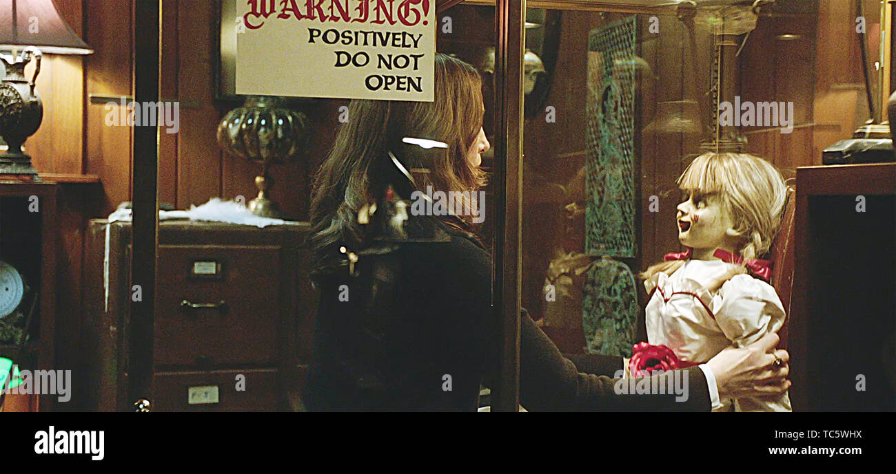 USA. Vera Farmiga in a scene from the ©Warner Bros new movie: Annabelle ...