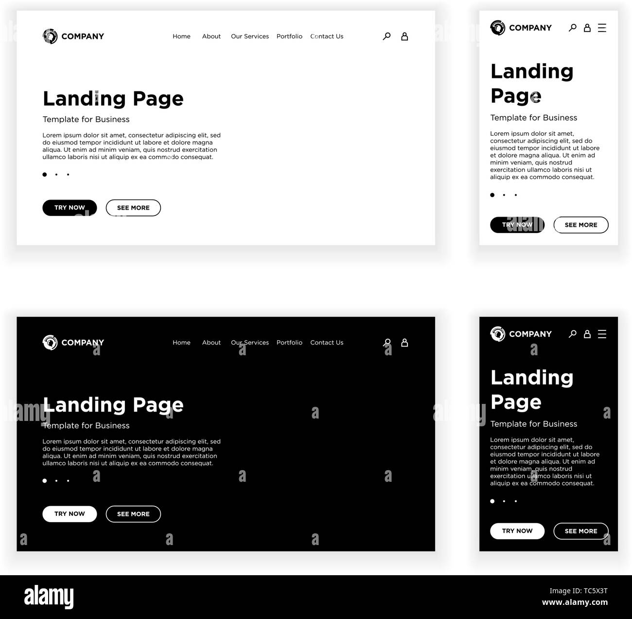 Login page Black and White Stock Photos & Images - Alamy