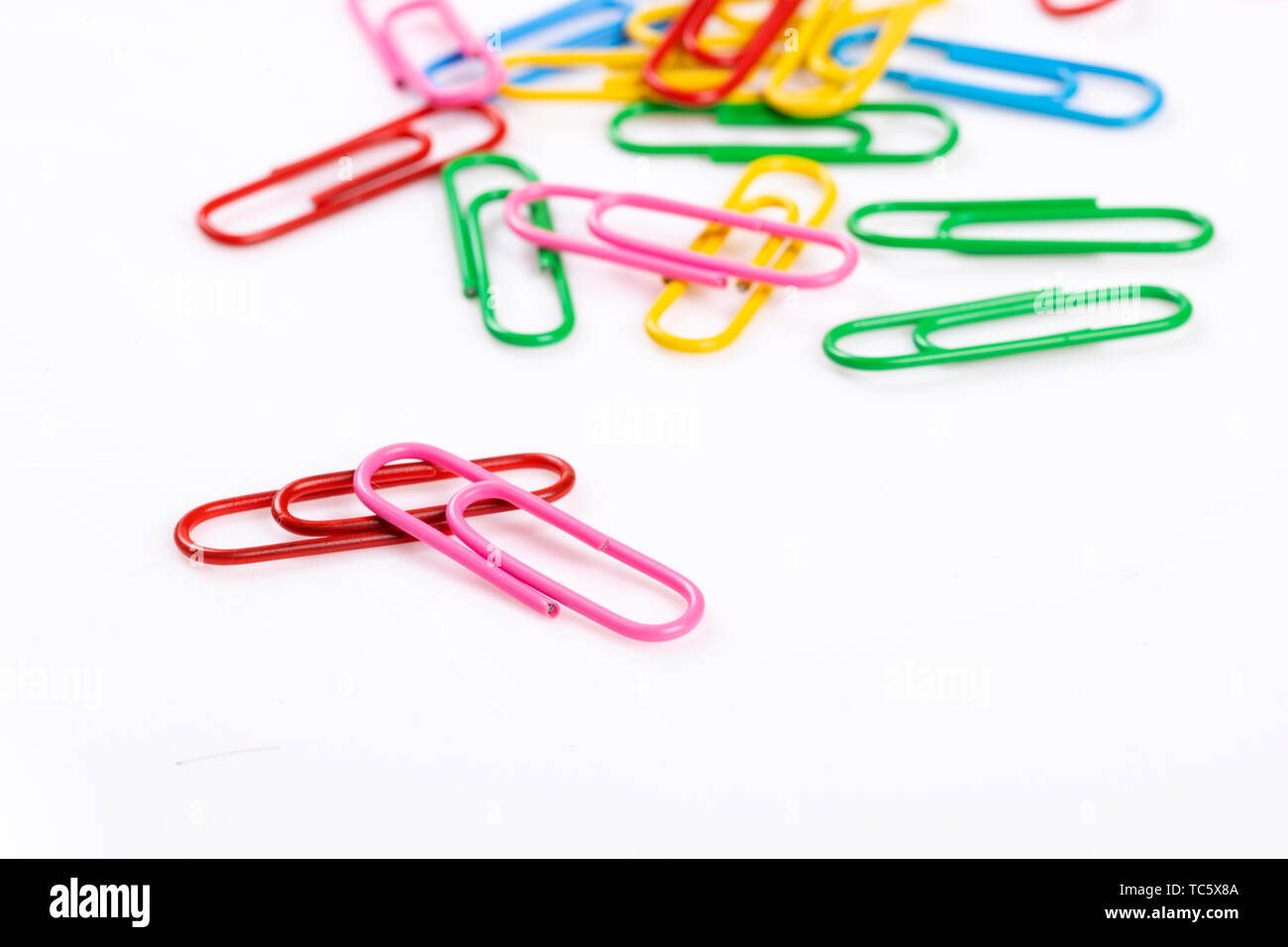 Various kinds of paper clips hi-res stock photography and images - Alamy