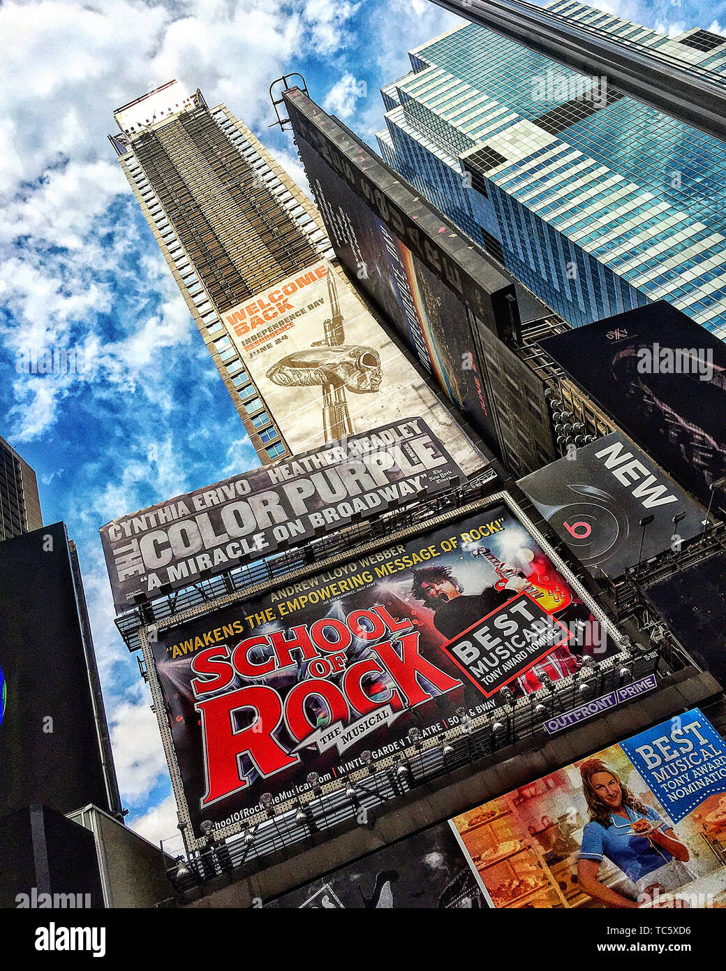 Times Square, New York Stock Photo - Alamy