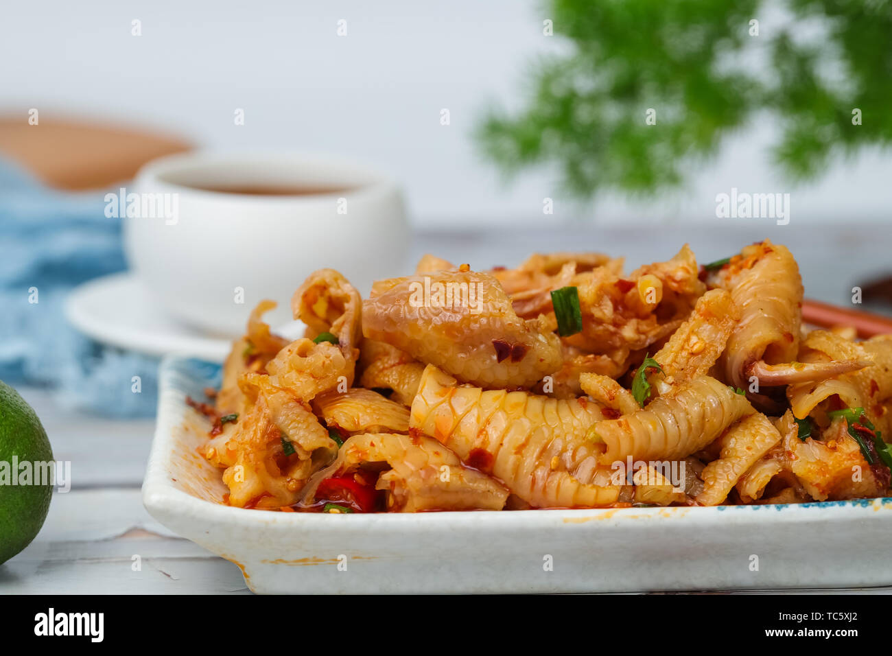 Boneless chicken claws hi-res stock photography and images - Alamy