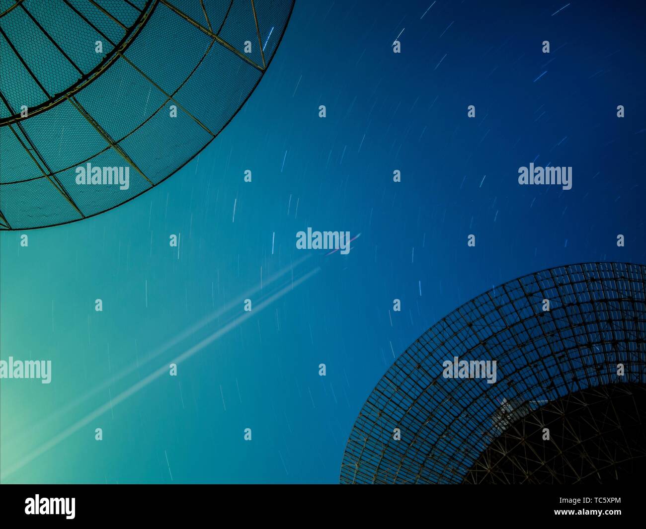 Night view of the Starry River Stock Photo - Alamy