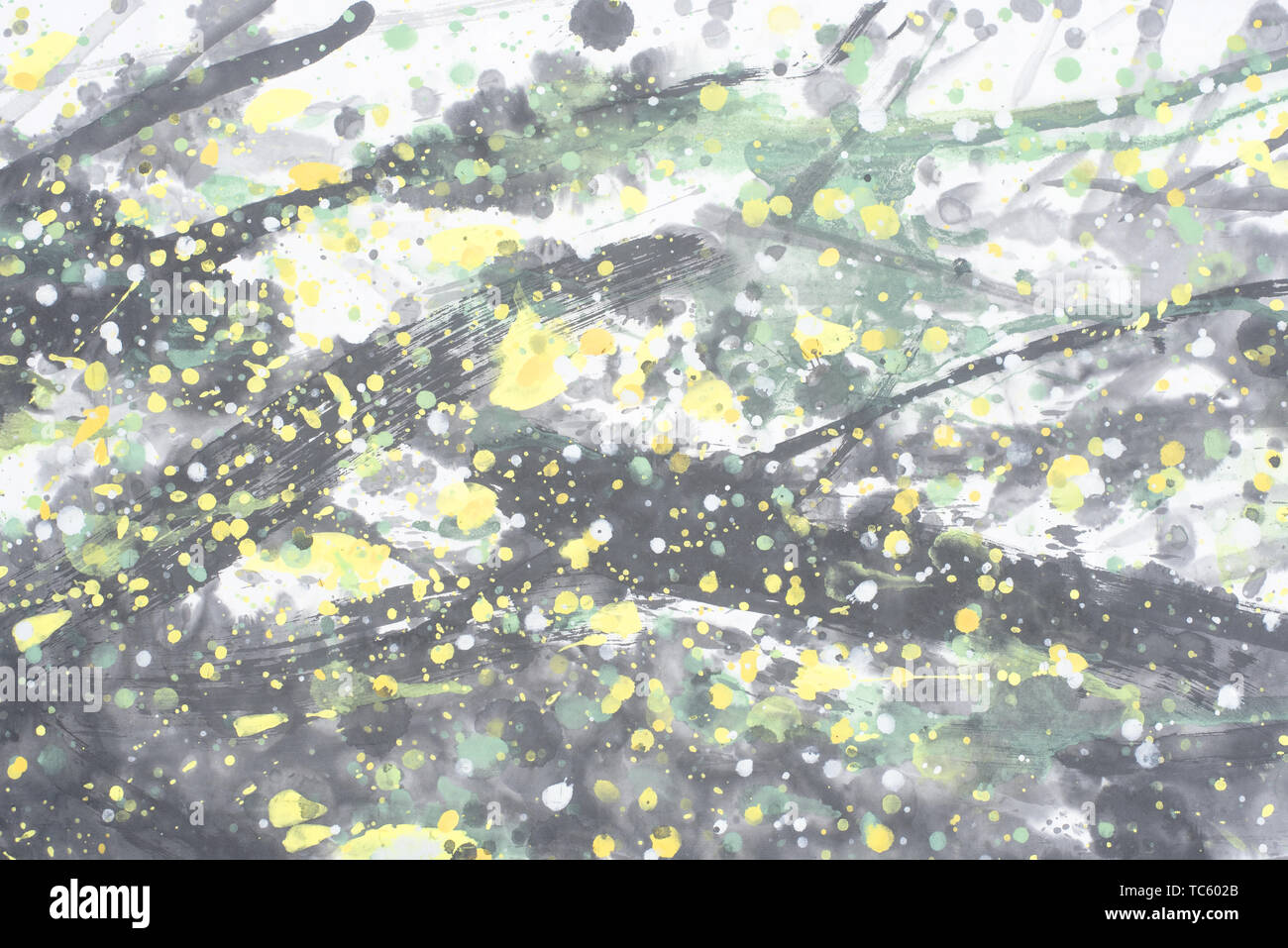 Abstract ink background color shapes hi-res stock photography and ...