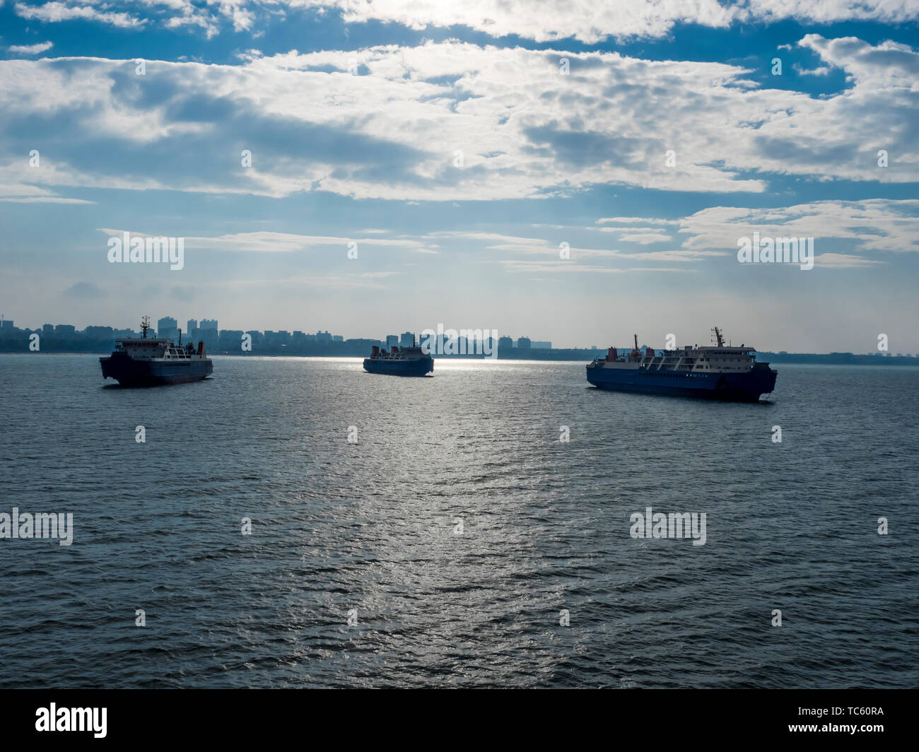 Coastal means of transport and transport systems hi-res stock ...