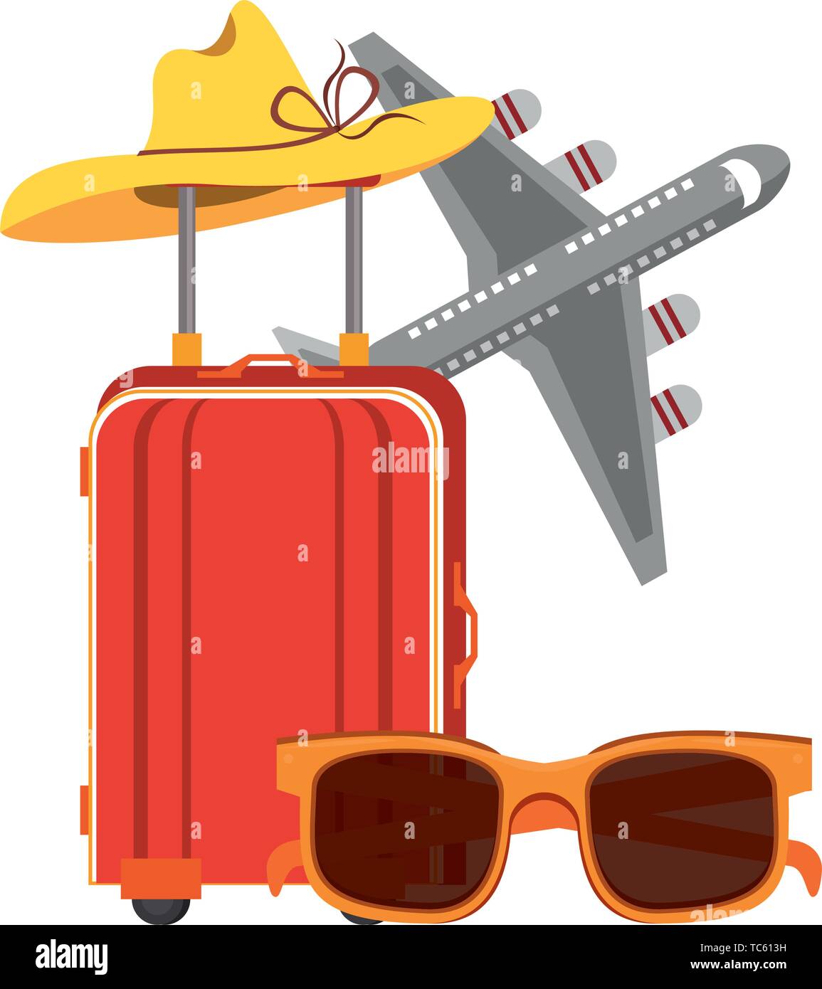 Summer vacations and travel cartoons Stock Vector Image & Art - Alamy