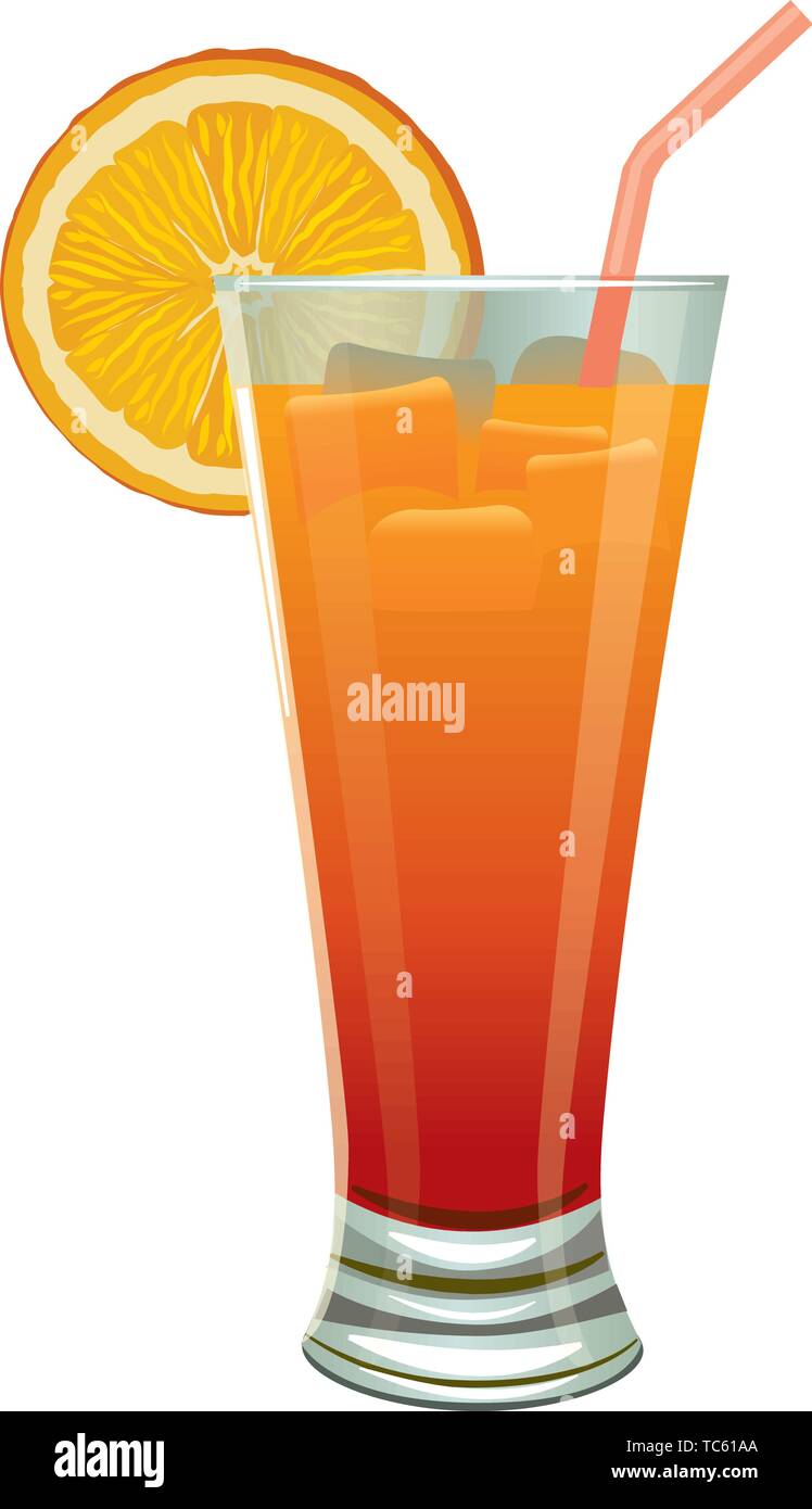 Cocktail frozen Stock Vector Images - Alamy