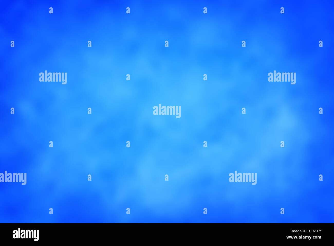 Blue watercolor paint abstract texture scanned blurred background web ...