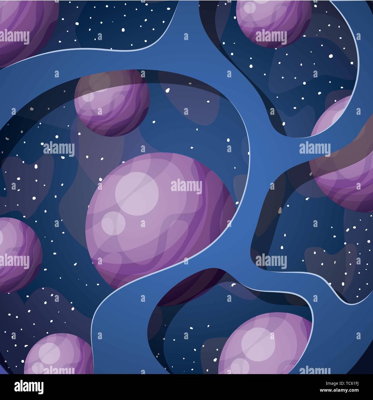 Solar system planets design vector illustration Stock Vector Image ...