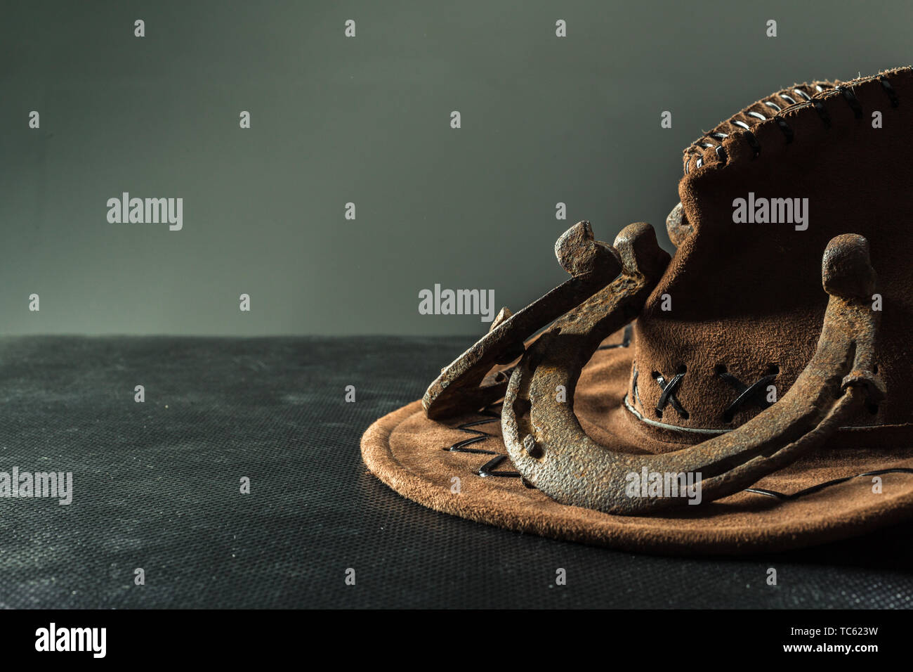 Western cowboy still life hi-res stock photography and images - Alamy