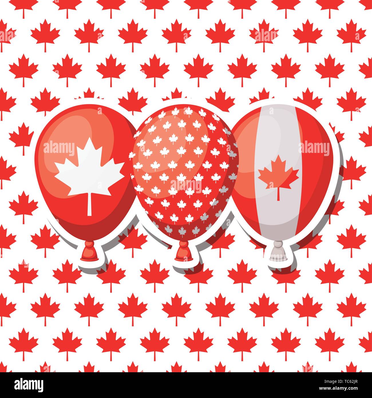 Canada day clip art hi-res stock photography and images - Alamy