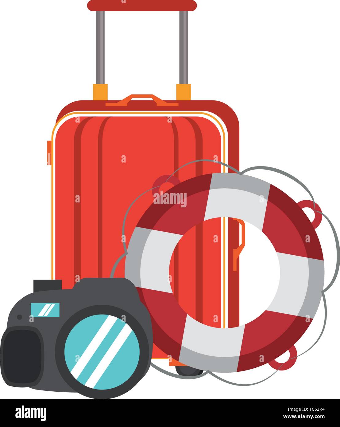 Summer vacations and travel cartoons Stock Vector Image & Art - Alamy