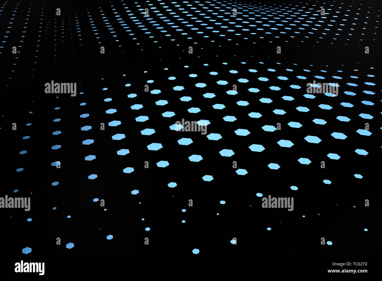 Three Dimensional Rendering Abstract Dots Variable Gradient Background 9328