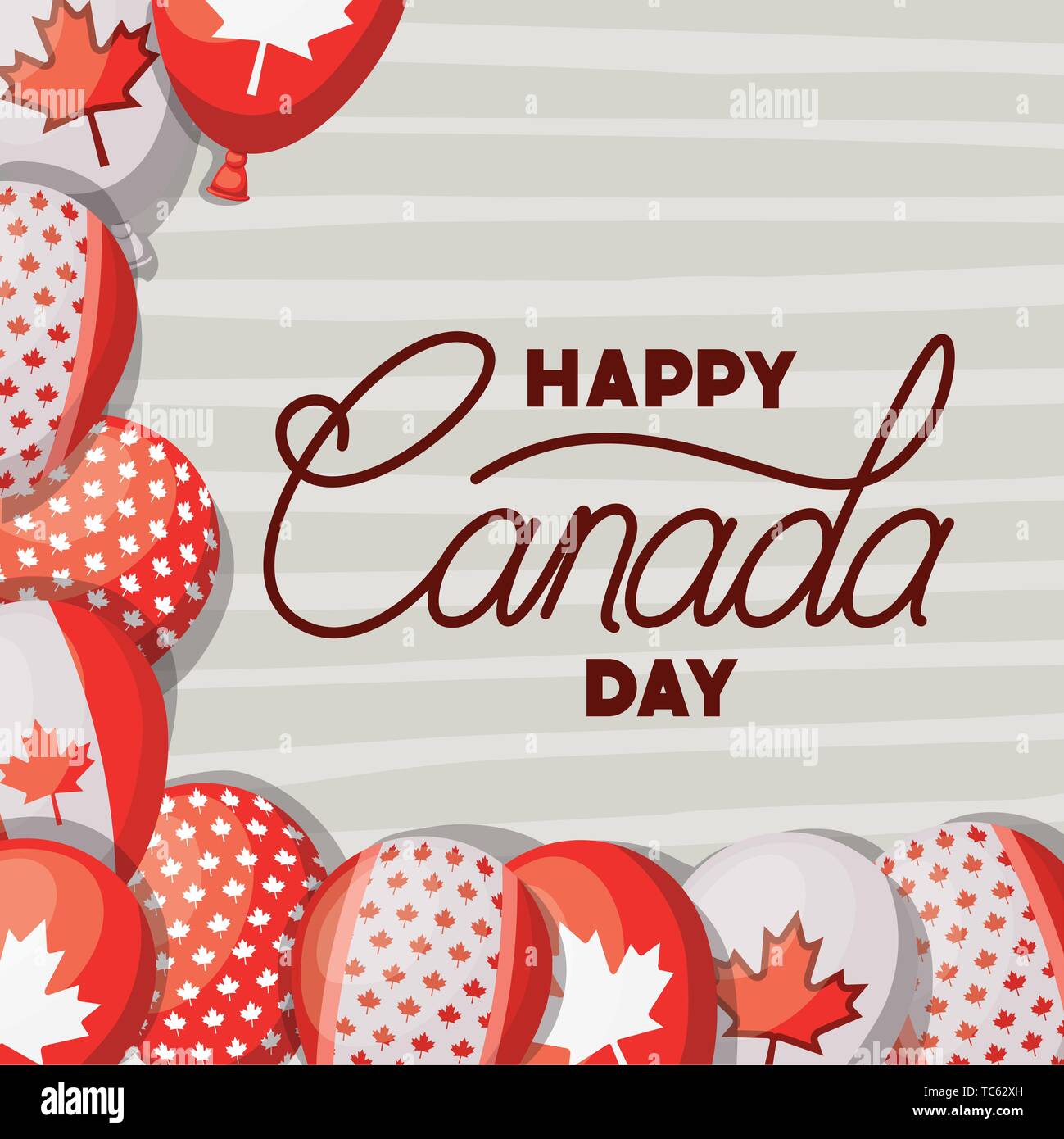 Canada day clip art hi-res stock photography and images - Alamy