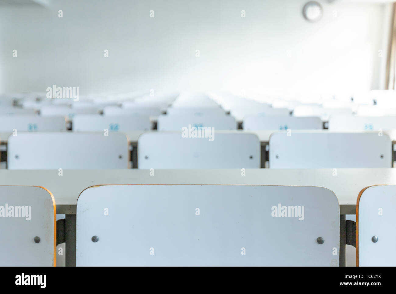 Bright classroom scene Stock Photo - Alamy