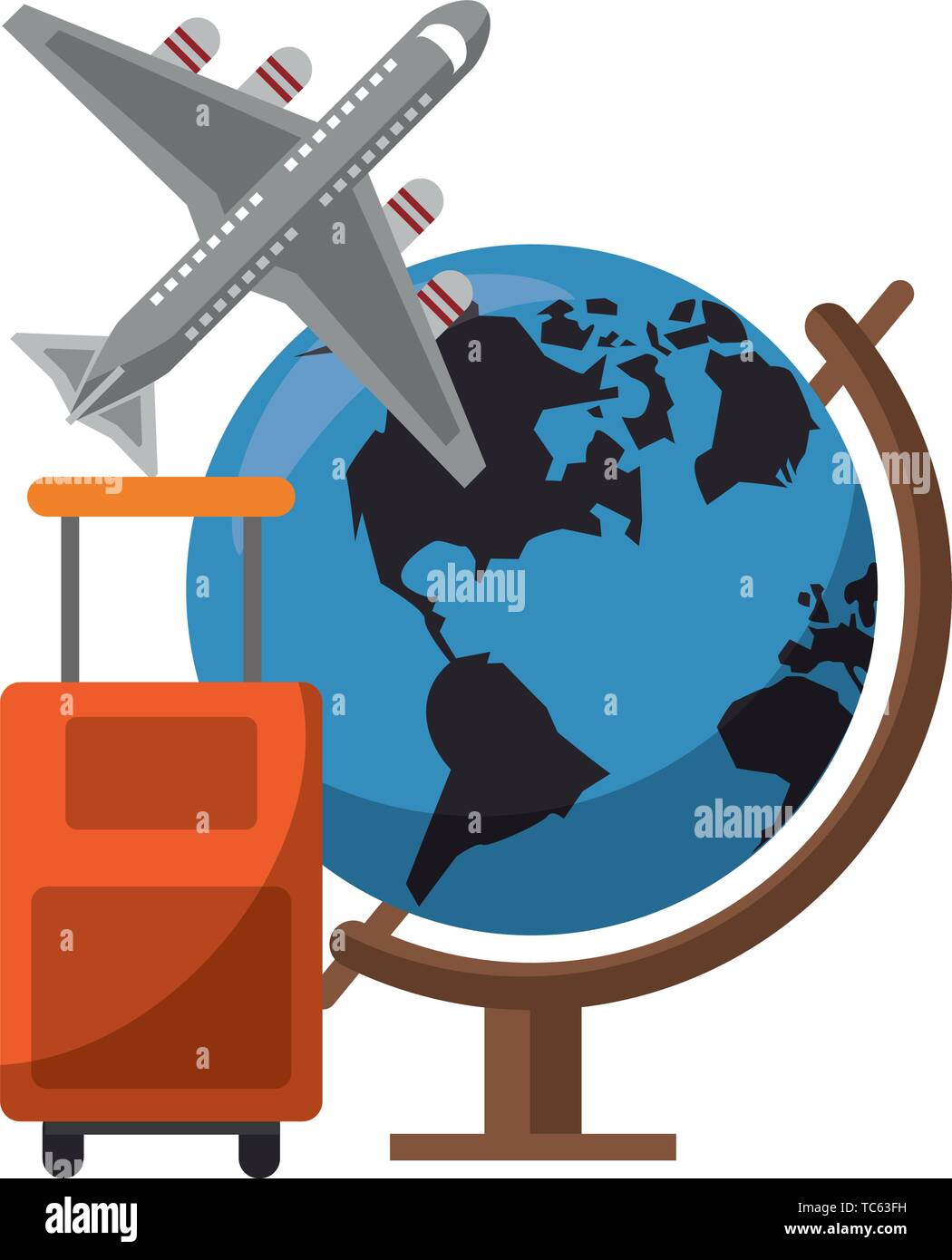 Summer vacations and travel cartoons Stock Vector Image & Art - Alamy