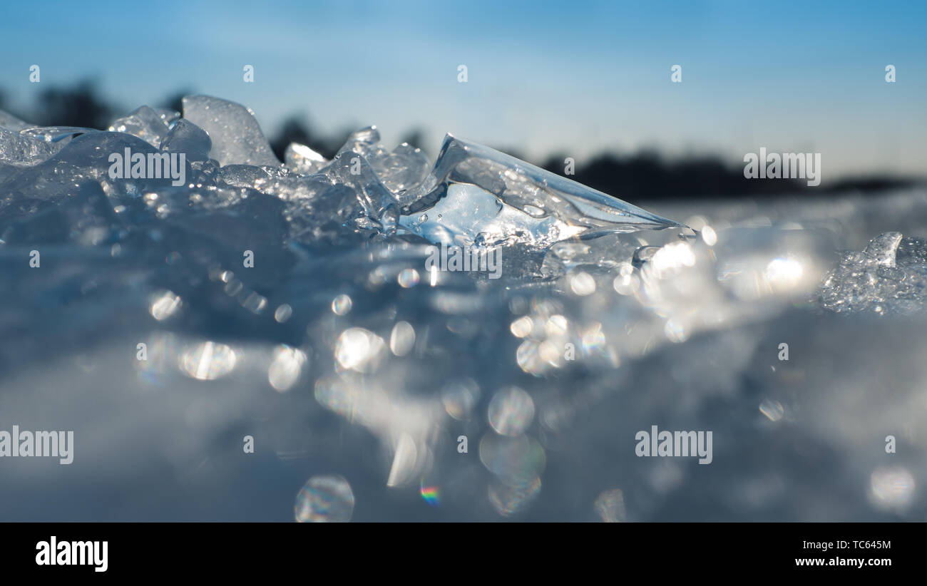 A set of photos of ice Stock Photo - Alamy
