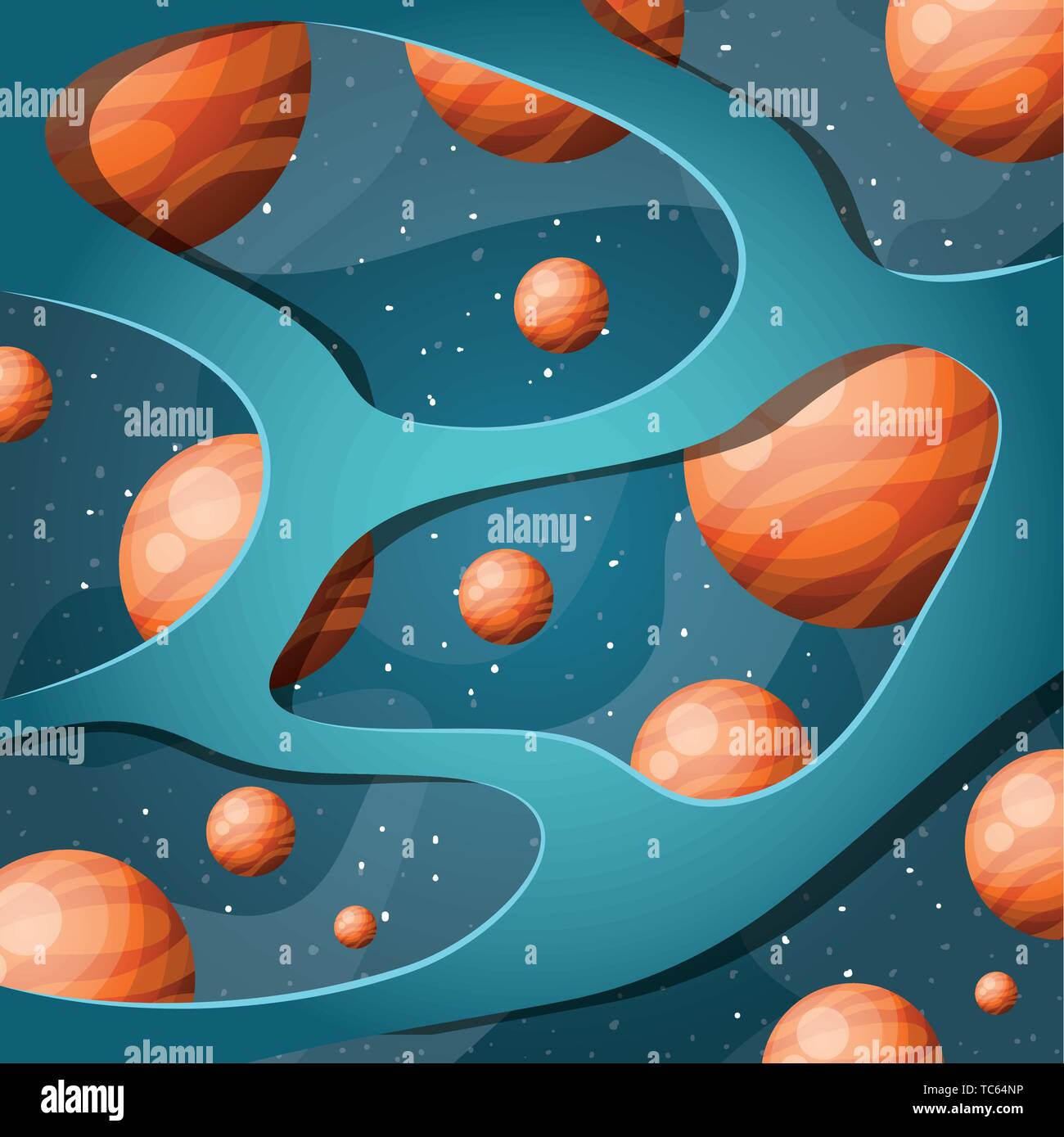 Solar system planets design vector illustration Stock Vector Image ...