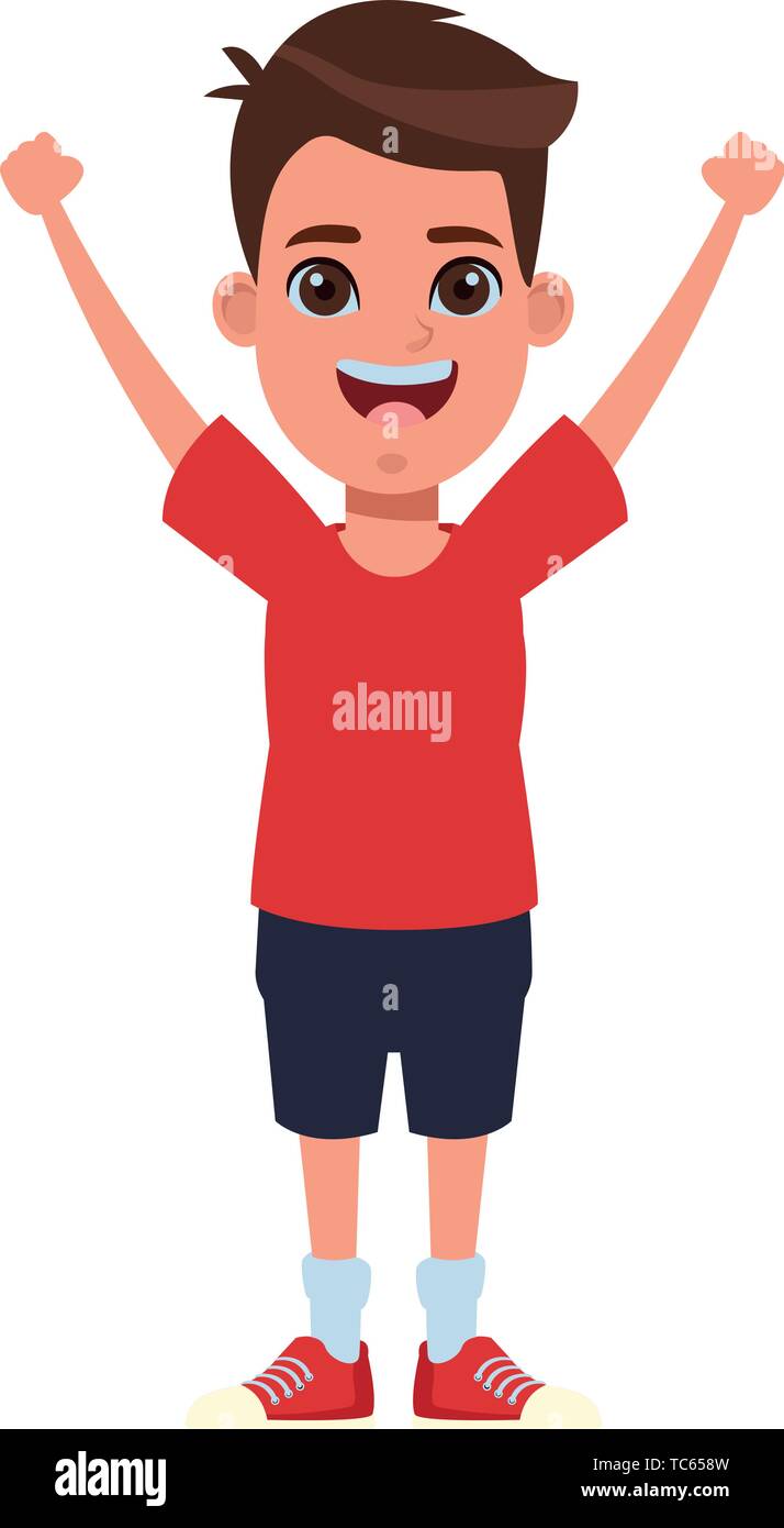 young kid avatar carton character Stock Vector Image & Art - Alamy